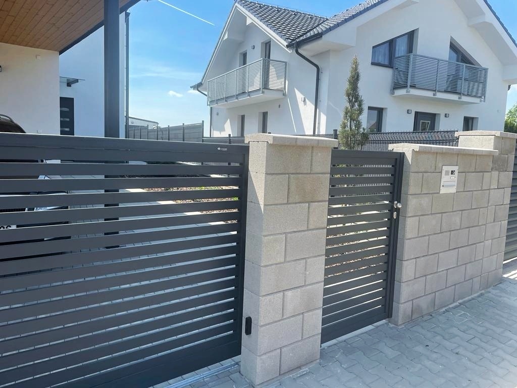 Plaňkové branky - Hliníkové ploty - Luxline.cz